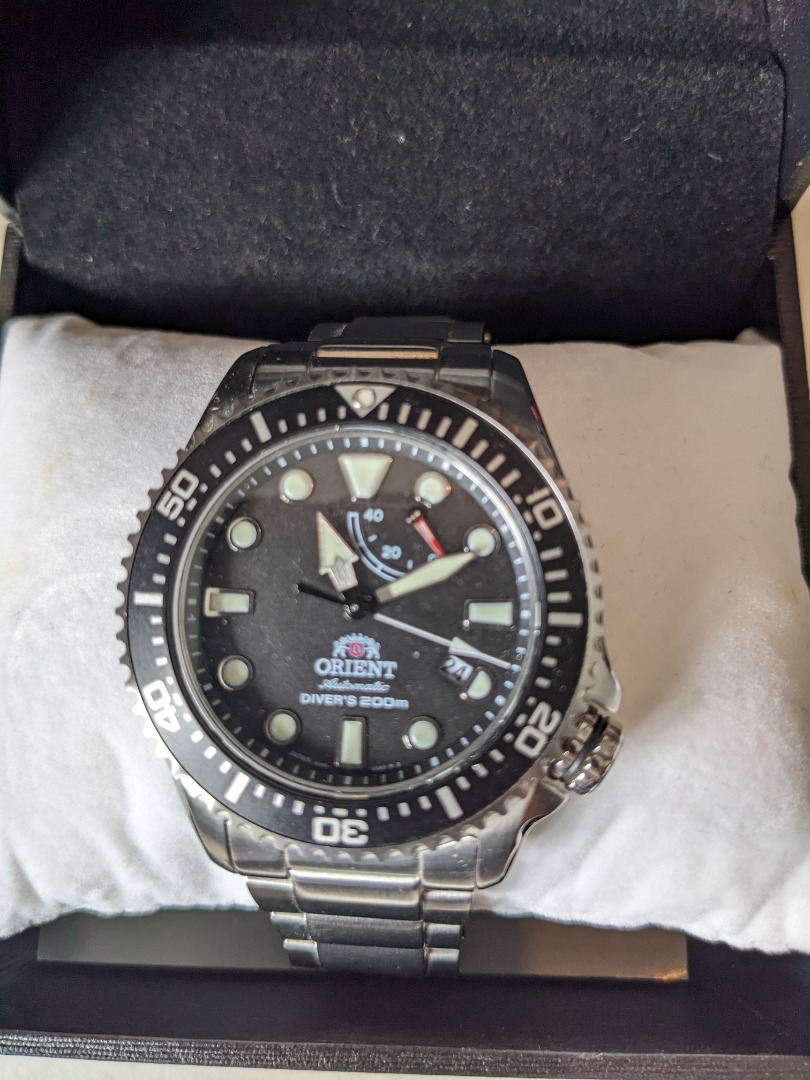 Orient Triton (Black), Men's Fashion, Watches & Accessories, Watches on ...
