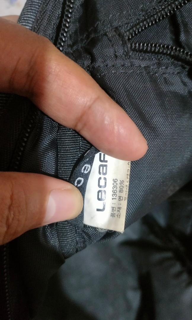 Original LECAF Backpack, Men's Fashion, Bags, Backpacks on Carousell