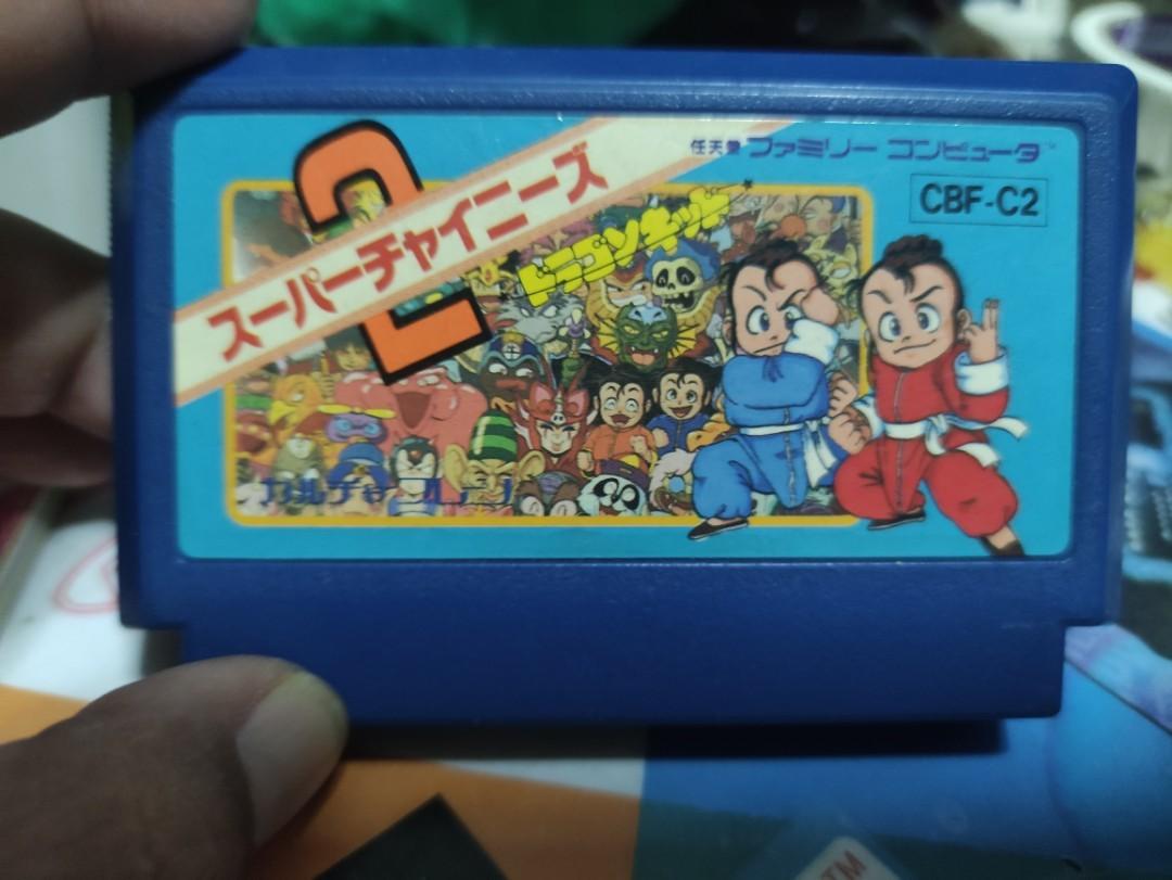 Original Nintendo Famicom games super Chinese 2, Video Gaming, Video ...
