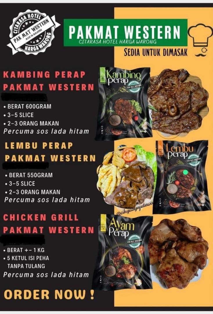 PAK MAT WESTERN, Food & Drinks, Packaged & Instant Food on Carousell