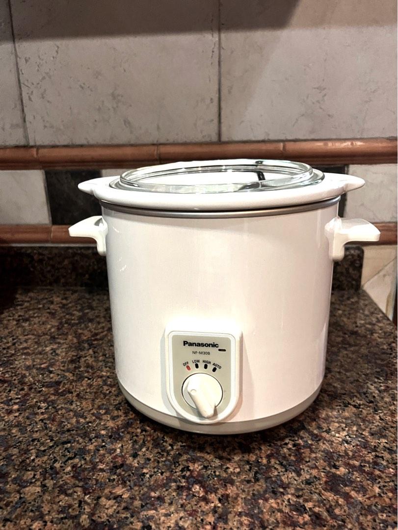 Panasonic 3L ceramic pot slow cooker, great condition, TV & Home ...