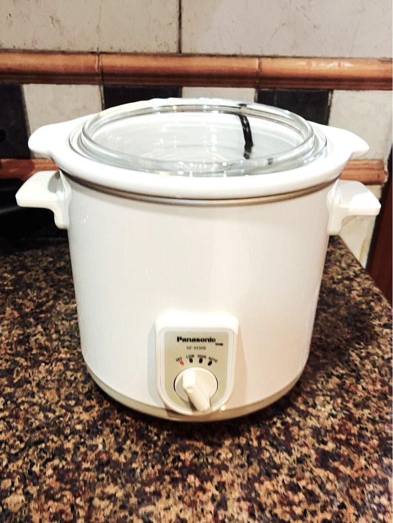 Panasonic 3L ceramic pot slow cooker, great condition, TV & Home ...