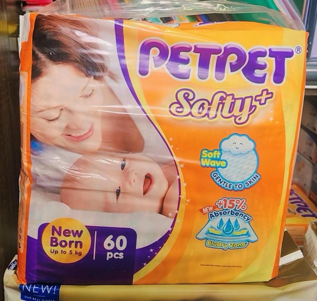 PETPET Newborn diapers, Babies & Kids, Bathing & Changing, Diapers ...