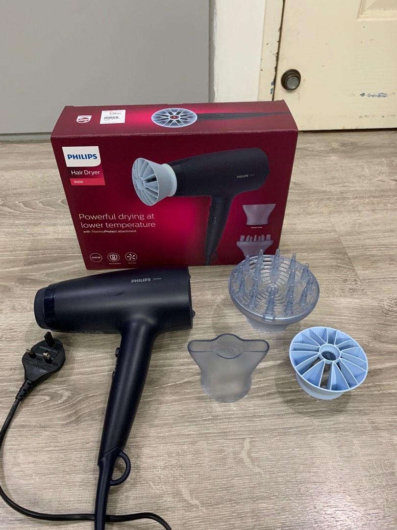 PHILIPS Hair Dryer with diffuser, Beauty & Personal Care, Hair on Carousell