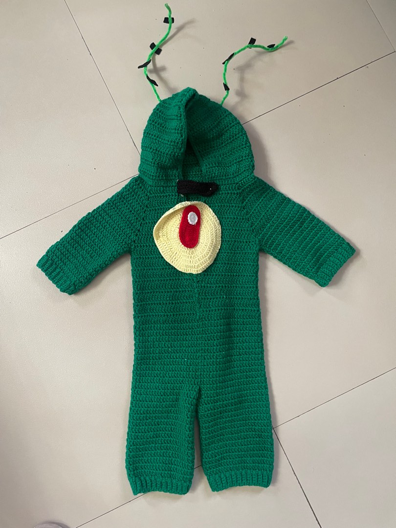 Plankton character costume, Babies & Kids, Babies & Kids Fashion on ...