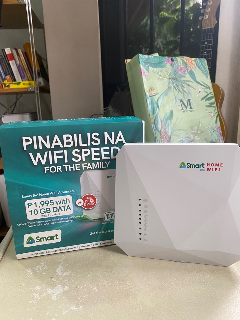 PLDT SMARTBRO Wifi Router, Furniture & Home Living, Home Improvement ...