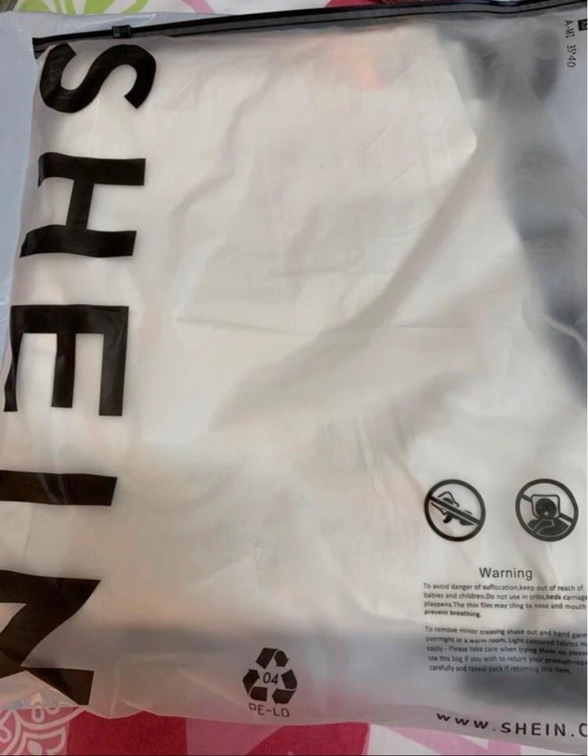 Plus size shein high waste white pants xxl, Women's Fashion, Bottoms ...