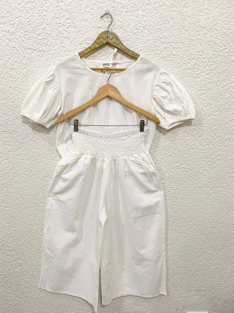 Plus size White Coords/Terno, Women's Fashion, Dresses & Sets, Sets or ...