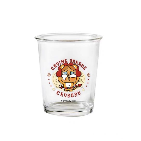 Popmart Crybaby Crying Parade Glass Cup, Furniture & Home Living ...