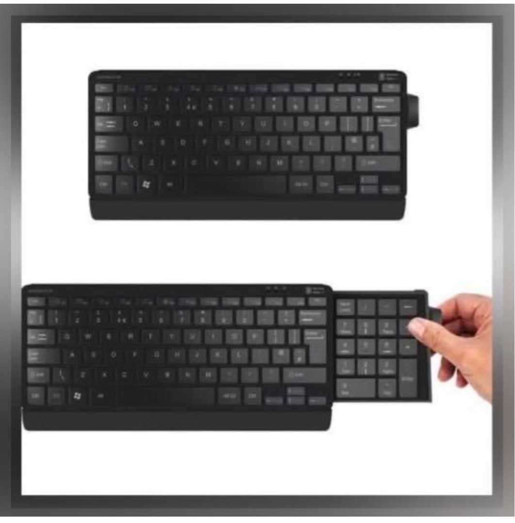 Posturite Number Slide Compact Keyboard (Wired USB), Computers & Tech ...