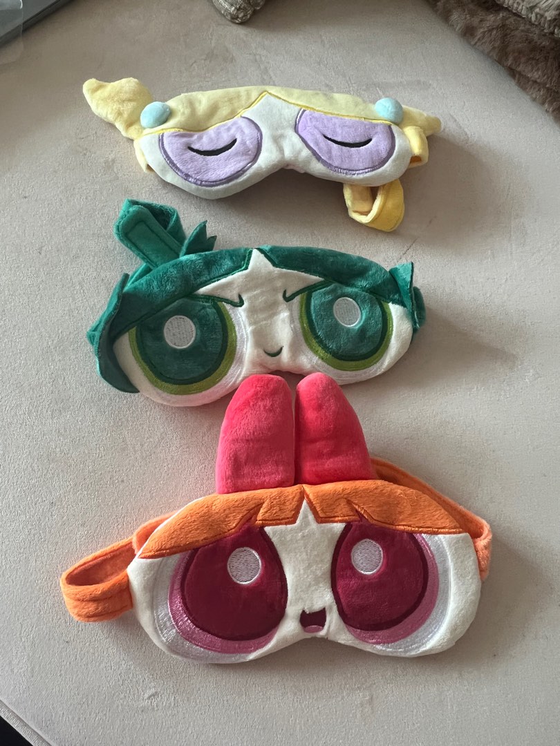 Powerpuff Girl Eye mask, Women's Fashion, Watches & Accessories, Other ...