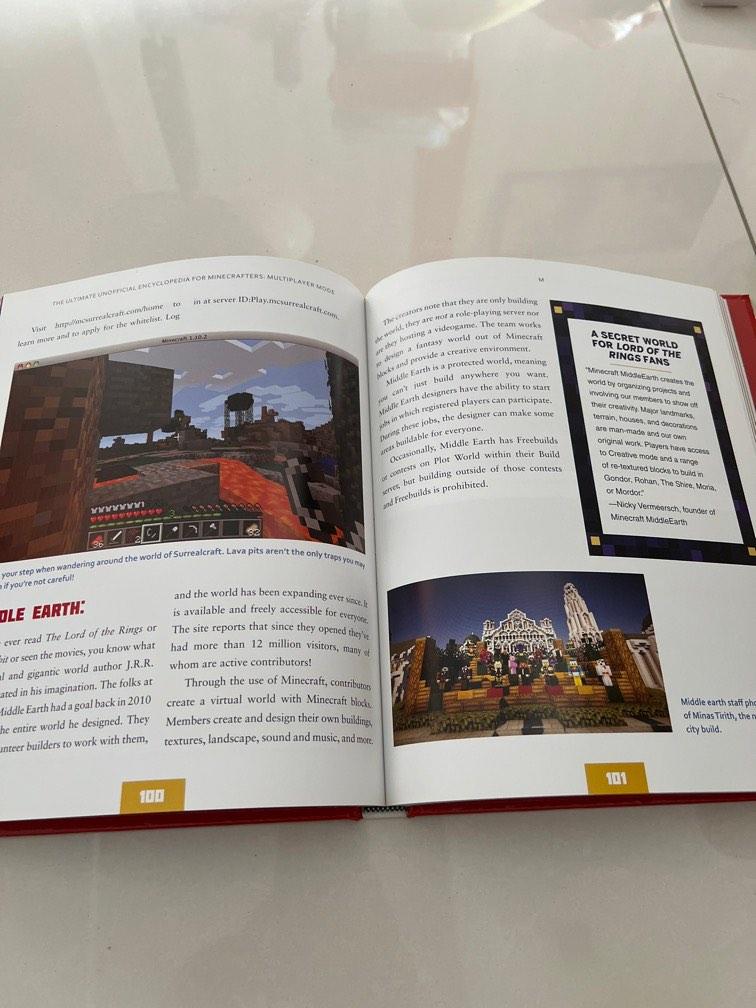 Pre-loved MineCraft Encyclopedia Book, Hobbies & Toys, Books ...