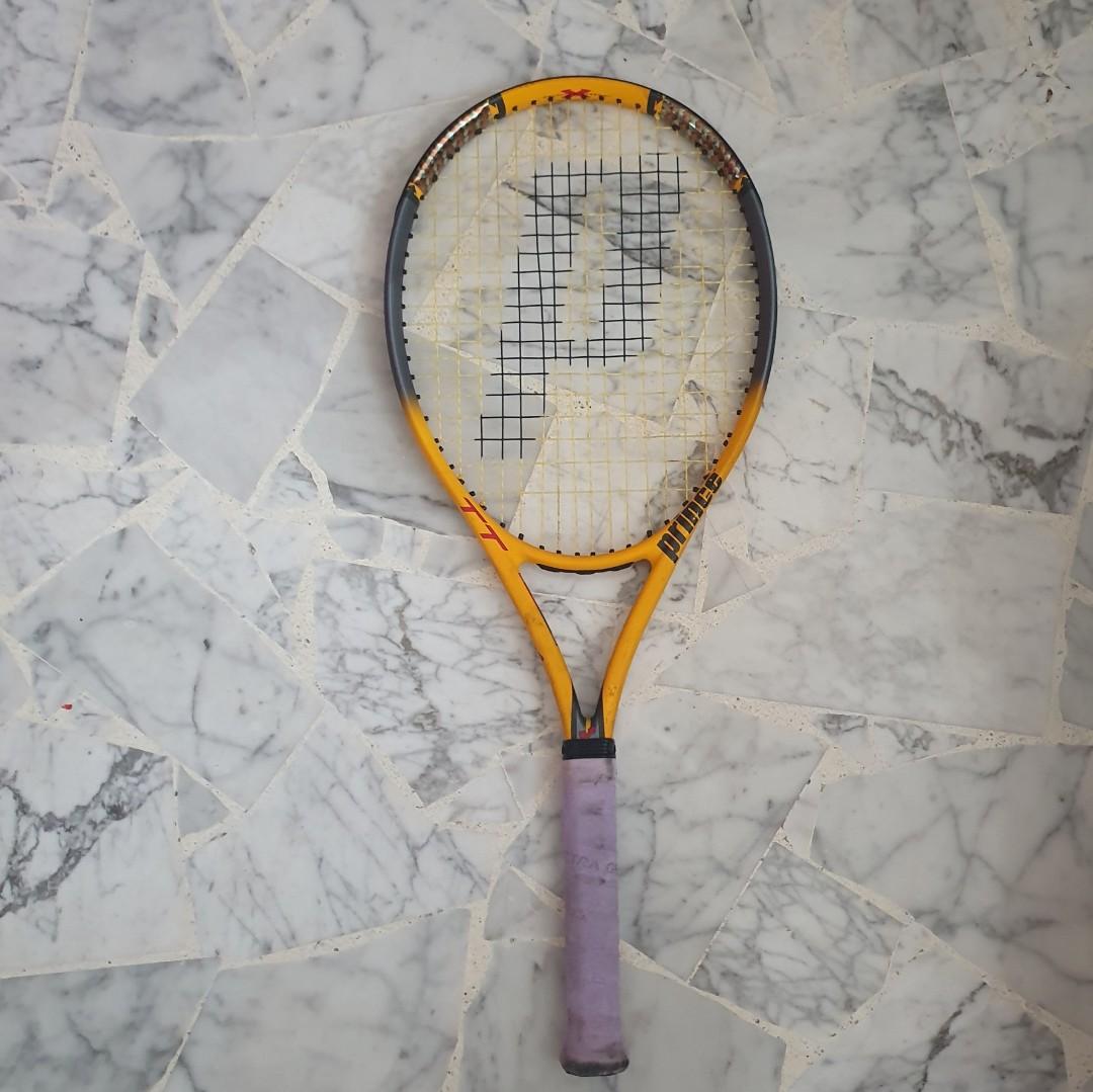 Prince Triple Threat Tennis Racket Racquet, Sports Equipment, Sports ...