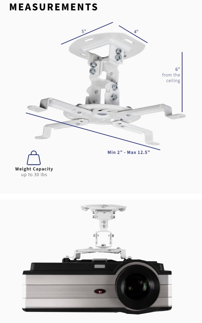 Projector Ceiling Mount, TV & Home Appliances, Other Home Appliances on ...