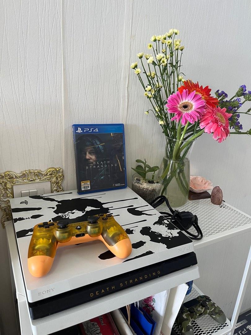 PS4 Pro 1TB death stranding limited edition Asia, Video Gaming, Video ...