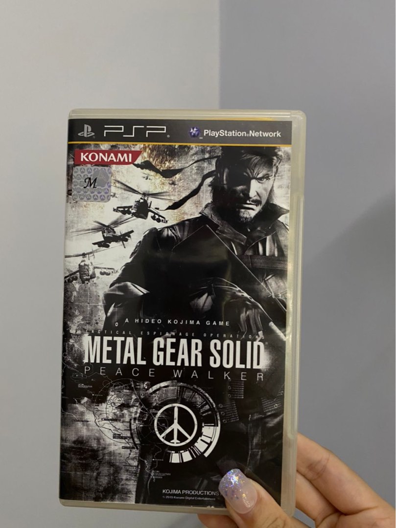 PSP UMD - Metal Gear Solid : Peace Walker on Carousell