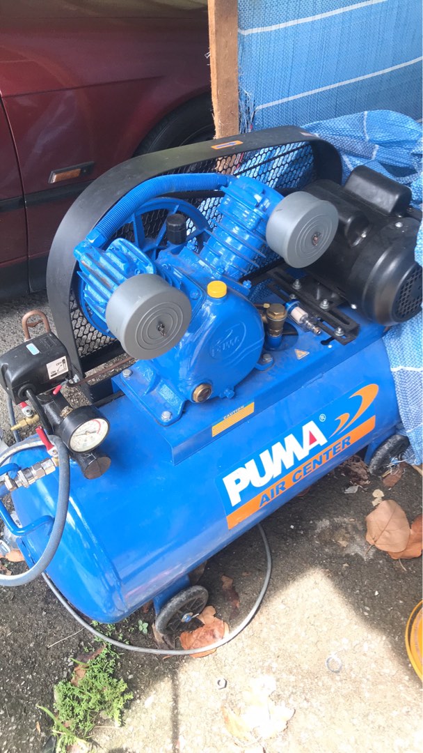 Puma Air Compressor 2hp 88L, Everything Else, Others on Carousell