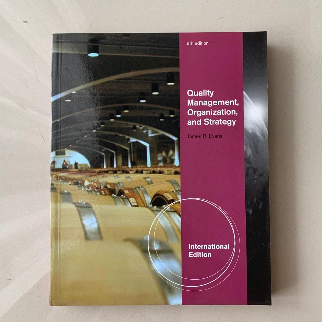 Quality Management, Organization, and Strategy, Hobbies & Toys, Books ...