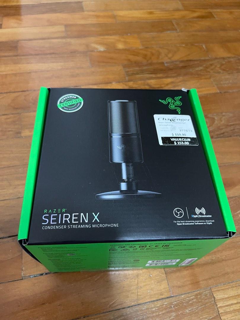 Razer seiren x, Audio, Microphones on Carousell