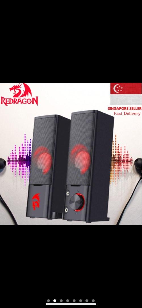 Redragon GS550 Orpheus LED Gaming speakers, Audio, Soundbars, Speakers ...