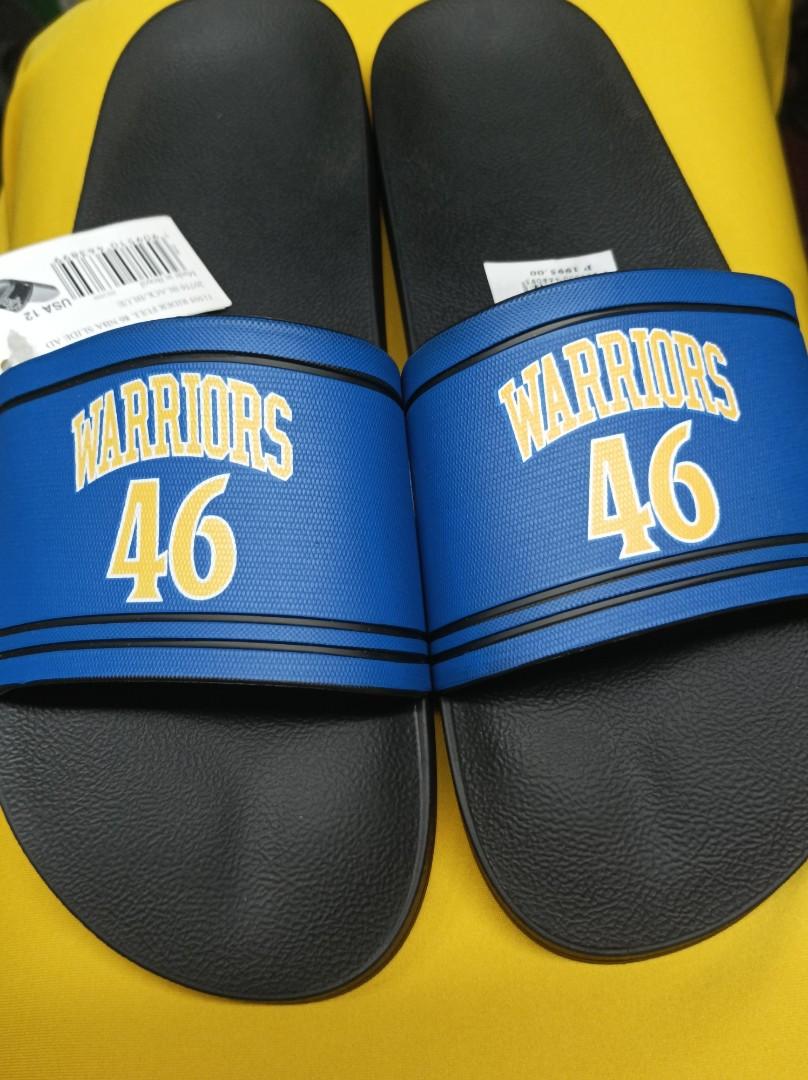 Rider NBA slide x Golden State Warrior's, Men's Fashion, Footwear ...