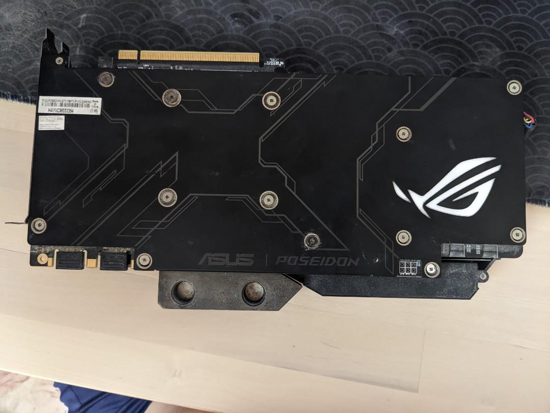 ROG ASUS Poseidon GTX 1080Ti 11GB, Computers & Tech, Parts ...