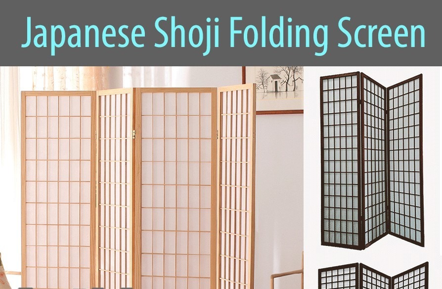 Room divider Partition Folding Screen / Japanese Shoji Style! /MMZ0180 ...