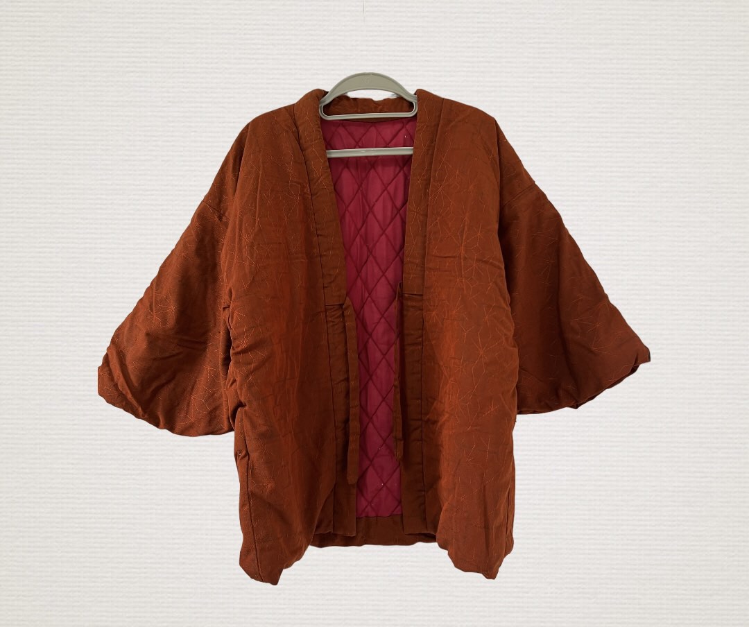 Rust colored kimono, Men's Fashion, Coats, Jackets and Outerwear on ...