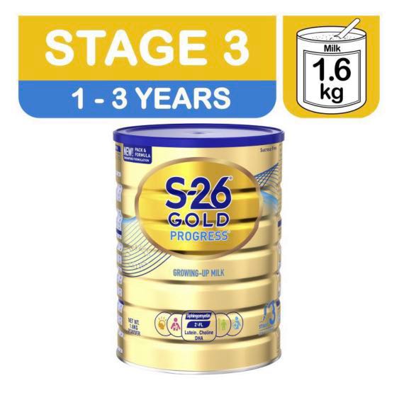 S-26 Gold Progress Formula Milk Stage 3 S26, Babies & Kids, Nursing ...