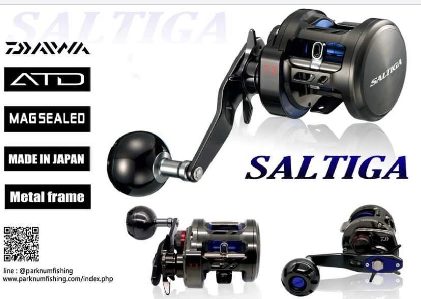 SALTIGA REEL, Sports Equipment, Fishing on Carousell
