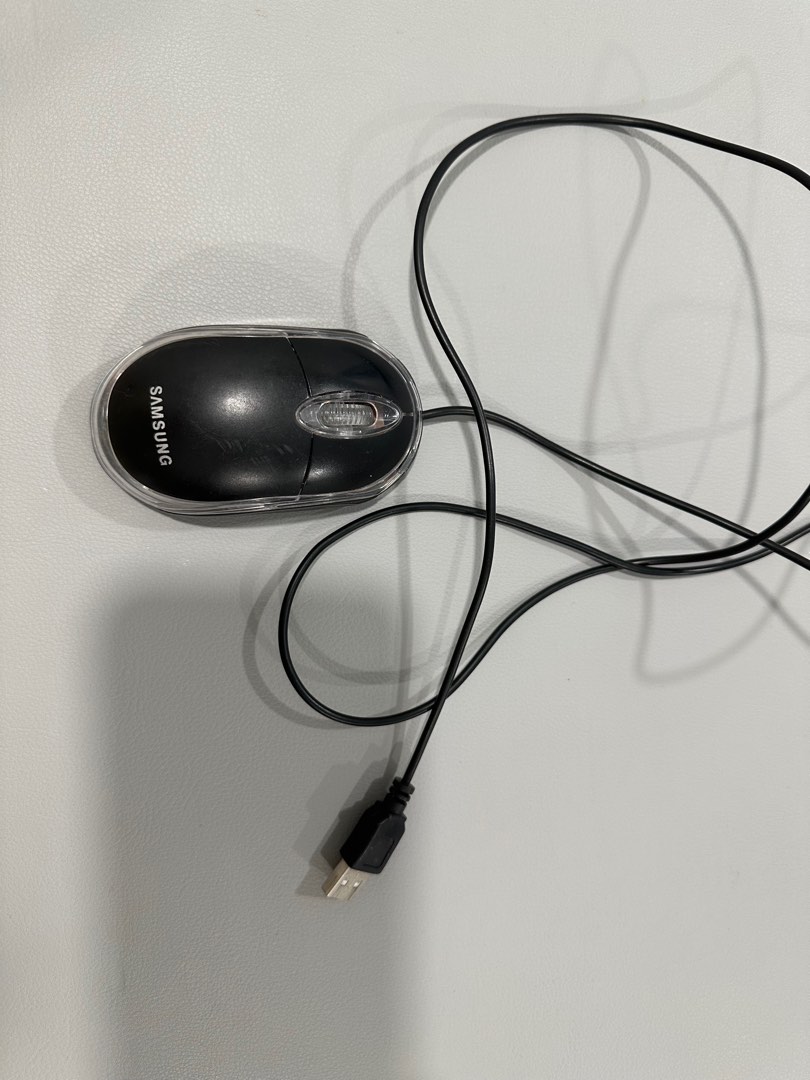 Samsung wired mouse, Computers & Tech, Parts & Accessories, Mouse ...