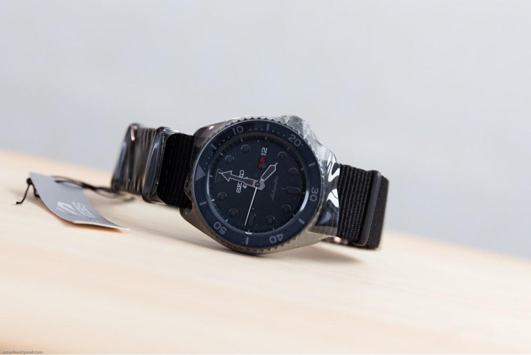 SEIKO 5 SPORTS SRPD79K1 AUTOMATIC STEALTH BLACK, Men's Fashion, Watches ...