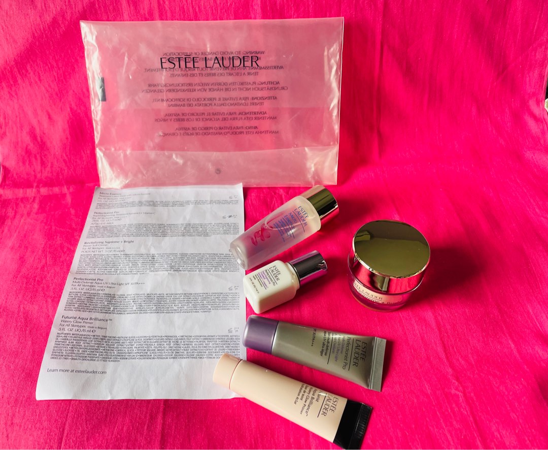 Set of sample estee lauder products, Beauty & Personal Care, Face, Face ...