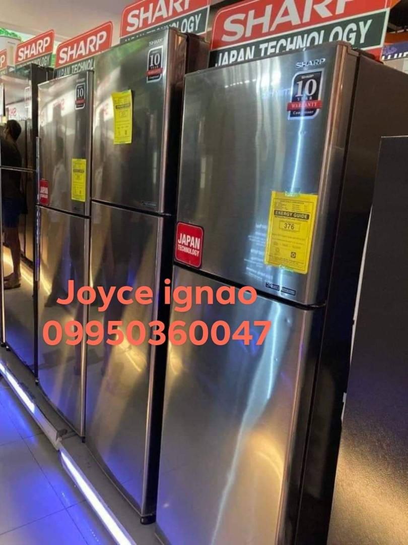 sharp refrigerator no frost inverter 1 year warranty parts and service ...