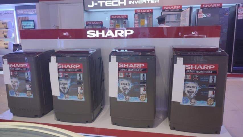 SHARP TOP LOAD WASHING MACHINE, TV & Home Appliances, Washing Machines ...