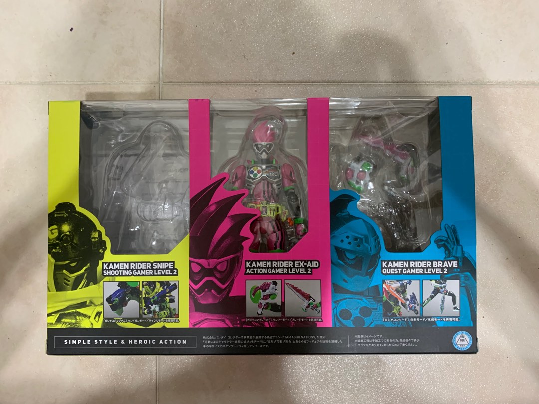 S.H.Figuarts Kamen Rider Ex-Aid Action Gamer Level 2, Hobbies & Toys ...