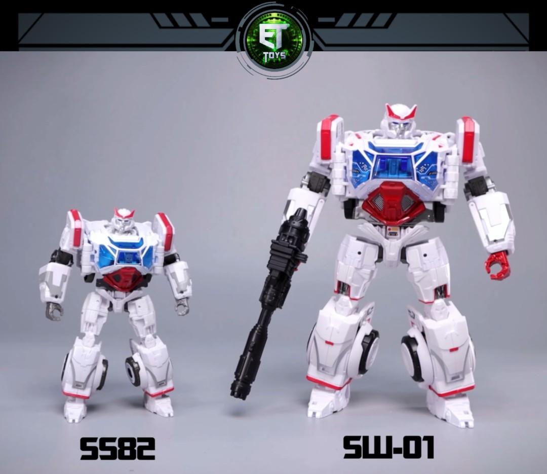 Shock Warrior SW-01 Guardian Of Mankind Ratchet SW01 Transformers ...