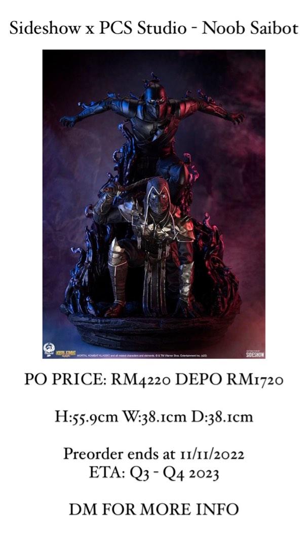 Sideshow x PCS Studio - Noob Saibot, Hobbies & Toys, Toys & Games on ...