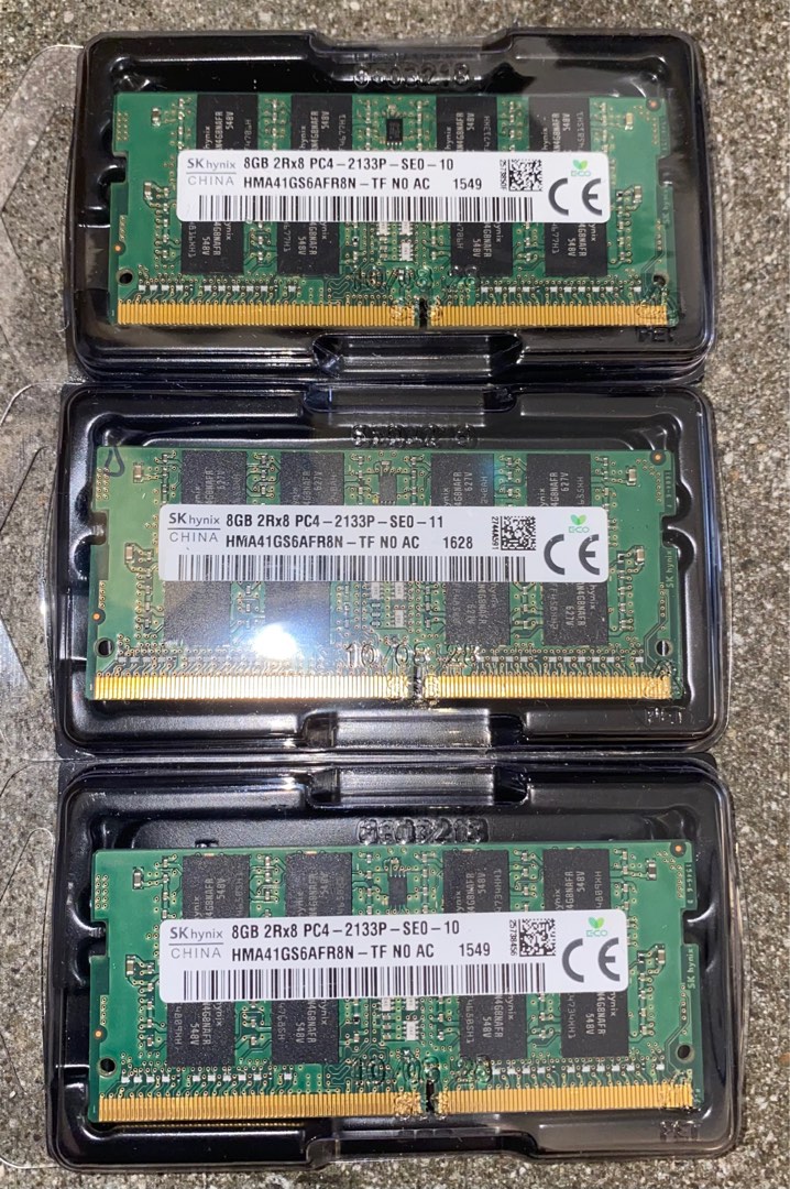 SK Hynix 8GB DDR4 SODIMM RAM 2133mhz, Computers & Tech, Parts & Accessories, Computer Parts on ...