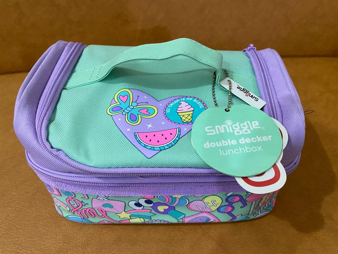 Smiggle Double Decker Lunch Box, Babies & Kids, Going Out, Other Babies ...