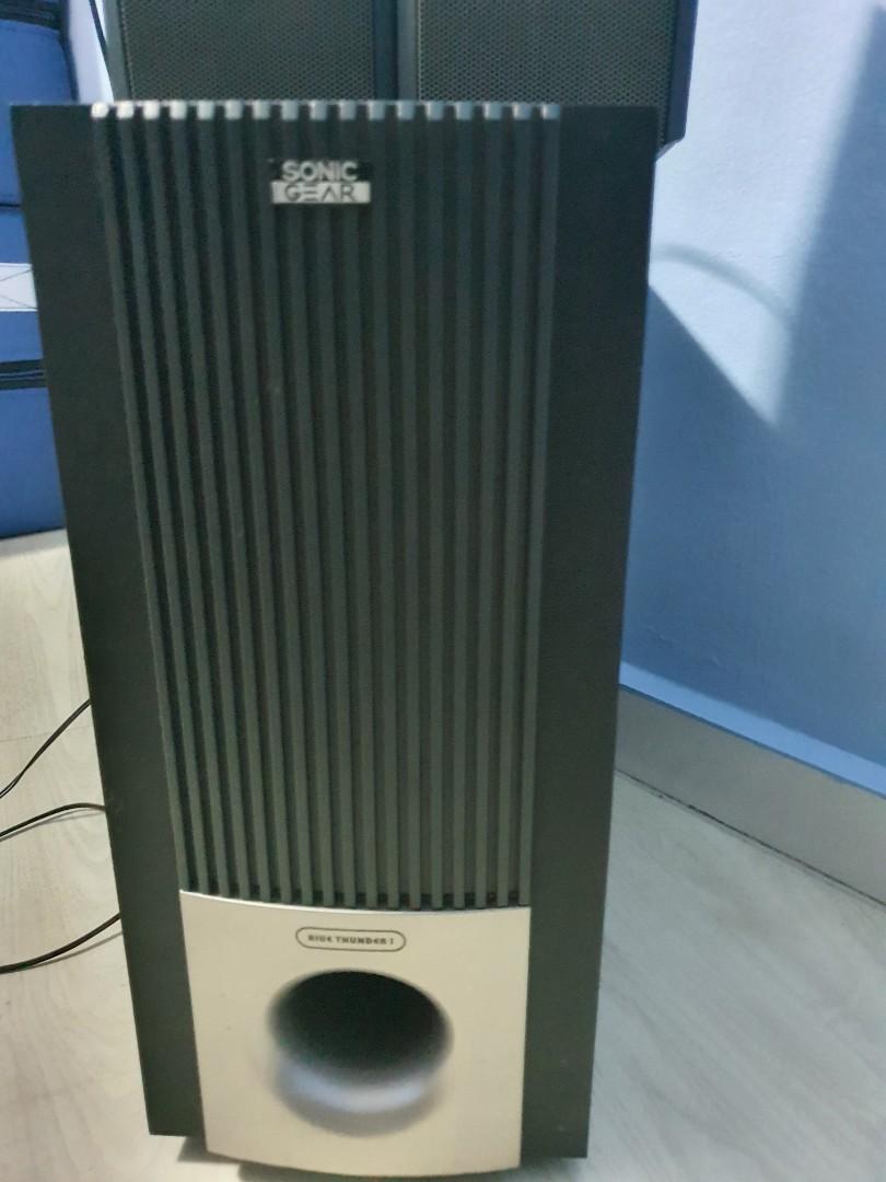 Sonic gear subwoofer with speaker, Audio, Soundbars, Speakers ...