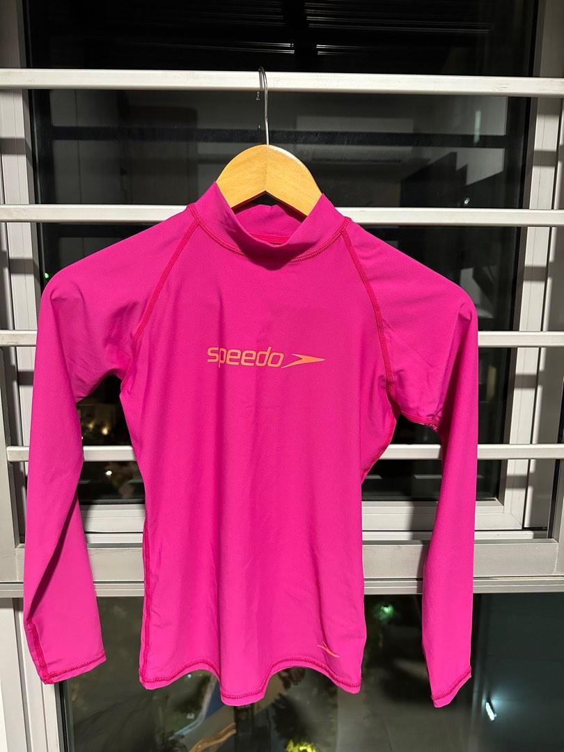 Speedo rashguard woman, Women's Fashion, Swimwear, Rash Guard on Carousell