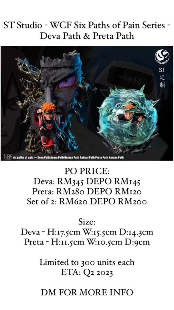 ST Studio - WCF Six Paths of Pain Series - Deva Path & Preta Path ...