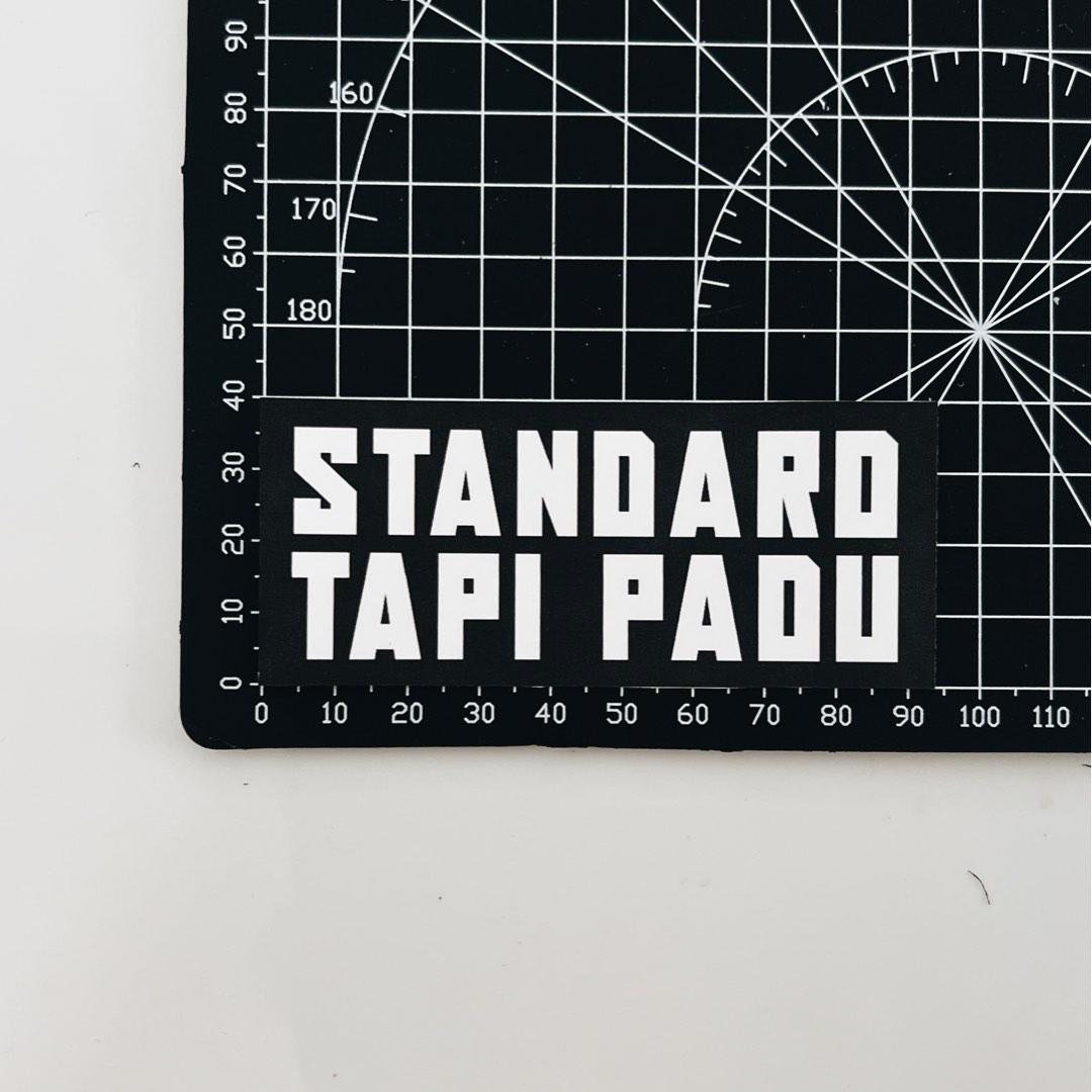 Standard Tapi Padu Sticker, Motorcycles, Motorcycle Accessories on ...