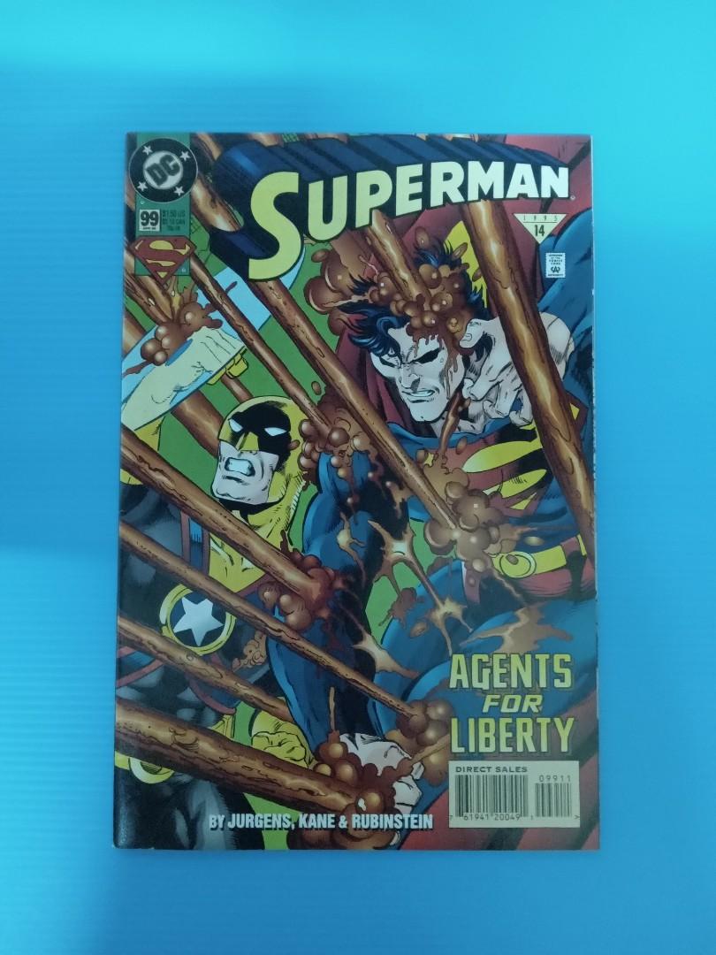 Superman #99 ( Dan Jurgens - Cover Art ) DC Comics, Hobbies & Toys, Books & Magazines, Comics ...