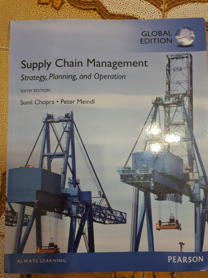 Supply Chain Management - Strategy, Planning, and Operation, Hobbies ...