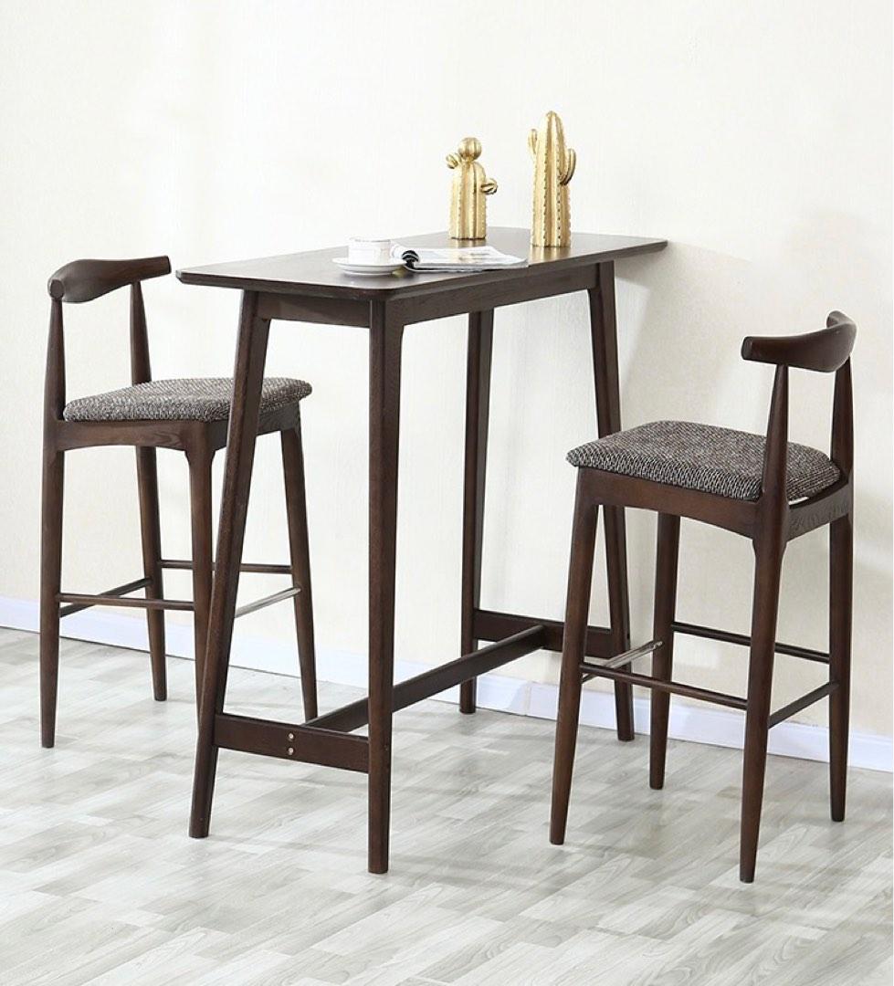 Breakfast Bar Dining Table High Desktop kitchen Pantry Counter Bistro ...