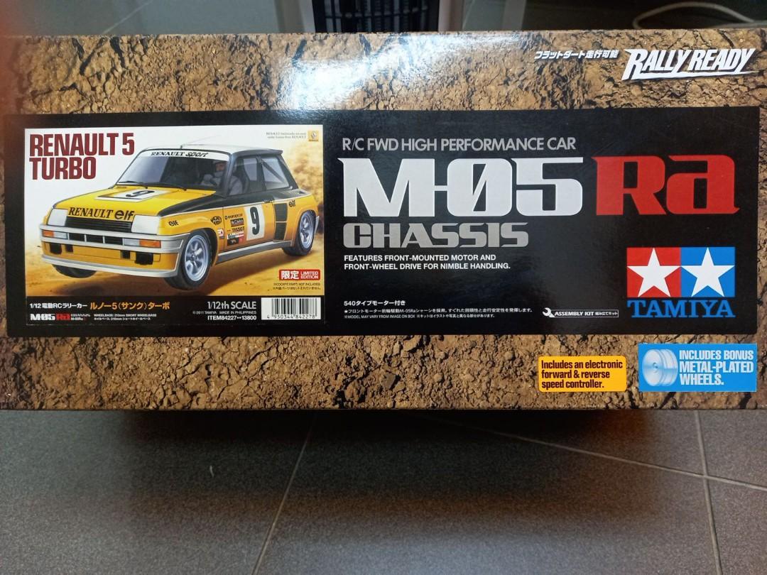 絕版田宮Tamiya 1/12 Renault 5 Turbo Rally (Limited Edition) M-05 Ra Chassis ...