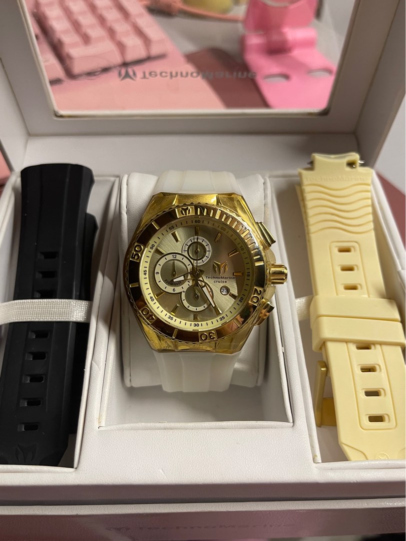 Techno marine cruise star 45mm, Women's Fashion, Watches & Accessories ...