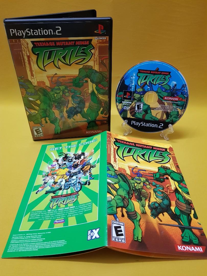 🔥TEENAGE MUTANT NINJA TURTLE🔥 PS2, Video Gaming, Video Games ...